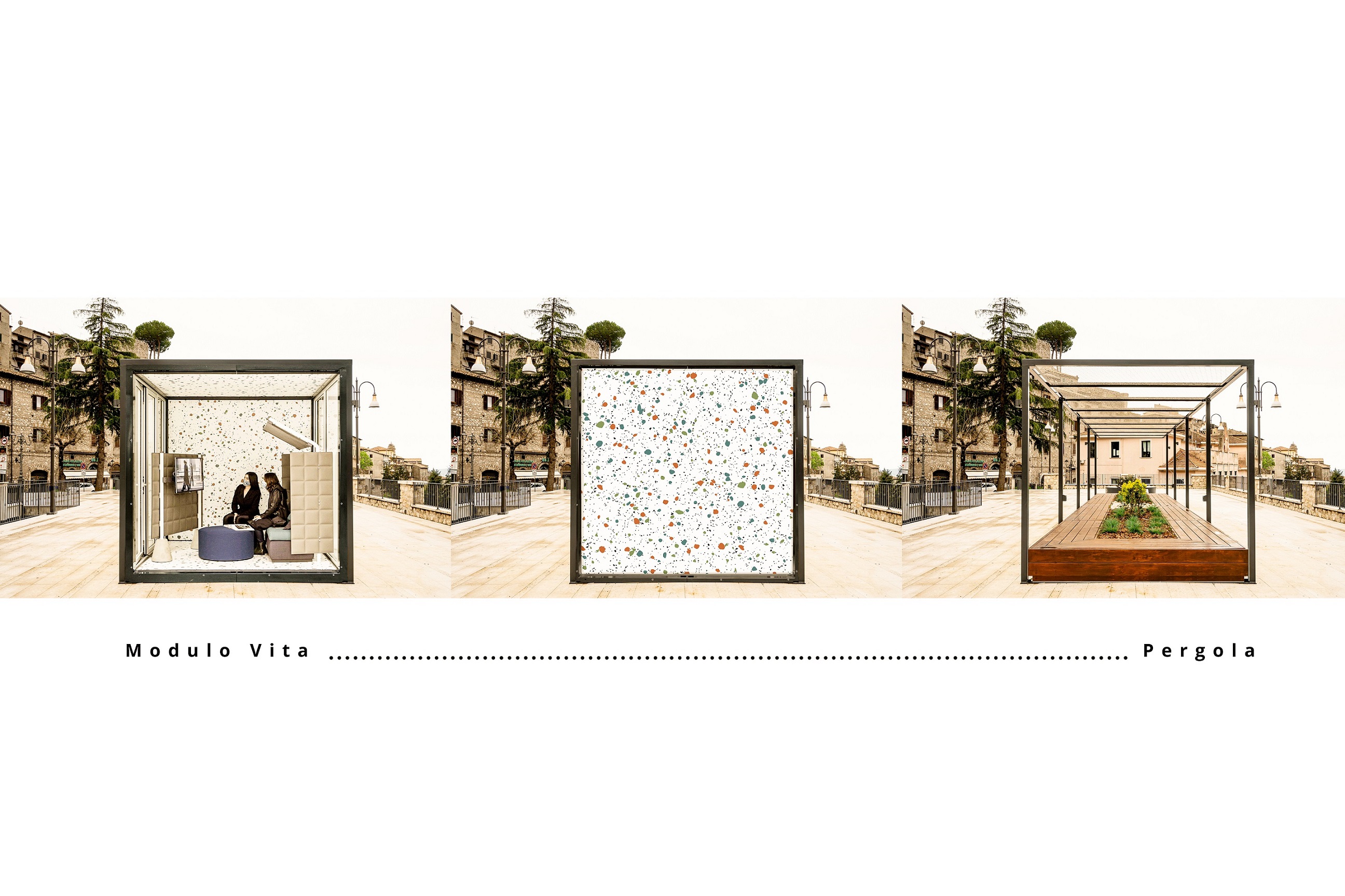 i-Mesh | Projects | Modulo Vita Pergola